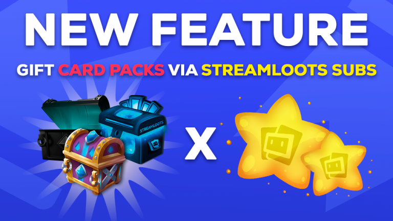 Card Packs in Streamloots Subscriptions