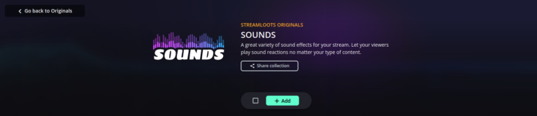 Streamloots Sounds Collection: Custom Sound Alerts for Streaming